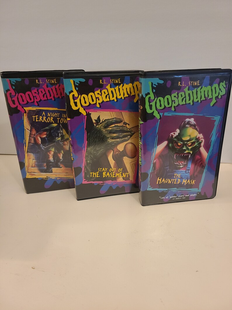 Goosebumps VHS Bundle the Haunted Mask, the Tower of Terror, Stay Out ...