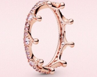 Pandora Princess Ring - Etsy UK