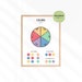 English/spanish Color Wheel Printable Poster for Playroom, Daycare ...