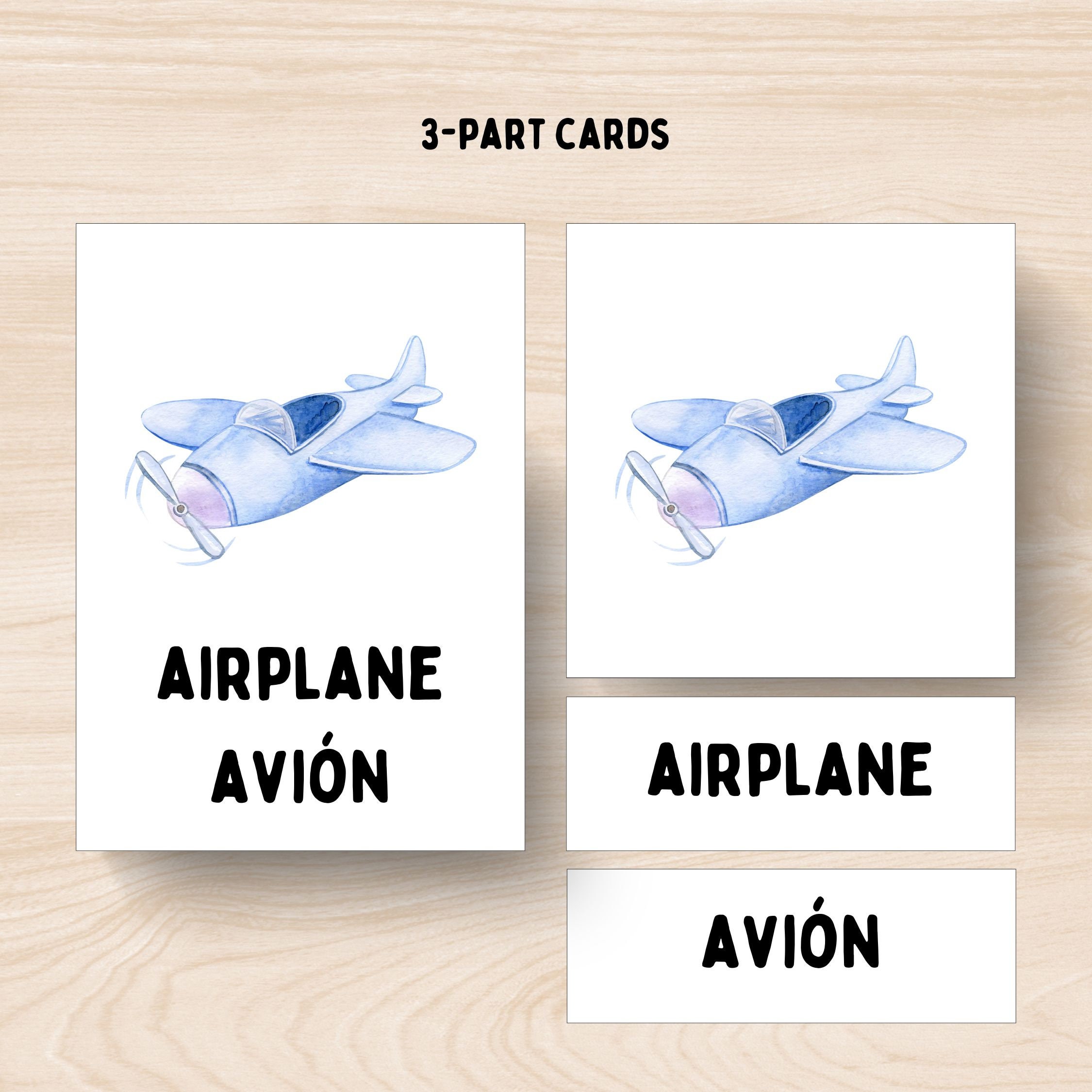 A-Z Bilingual Alphabet Flash Cards, English and Spanish Flash Cards for ...