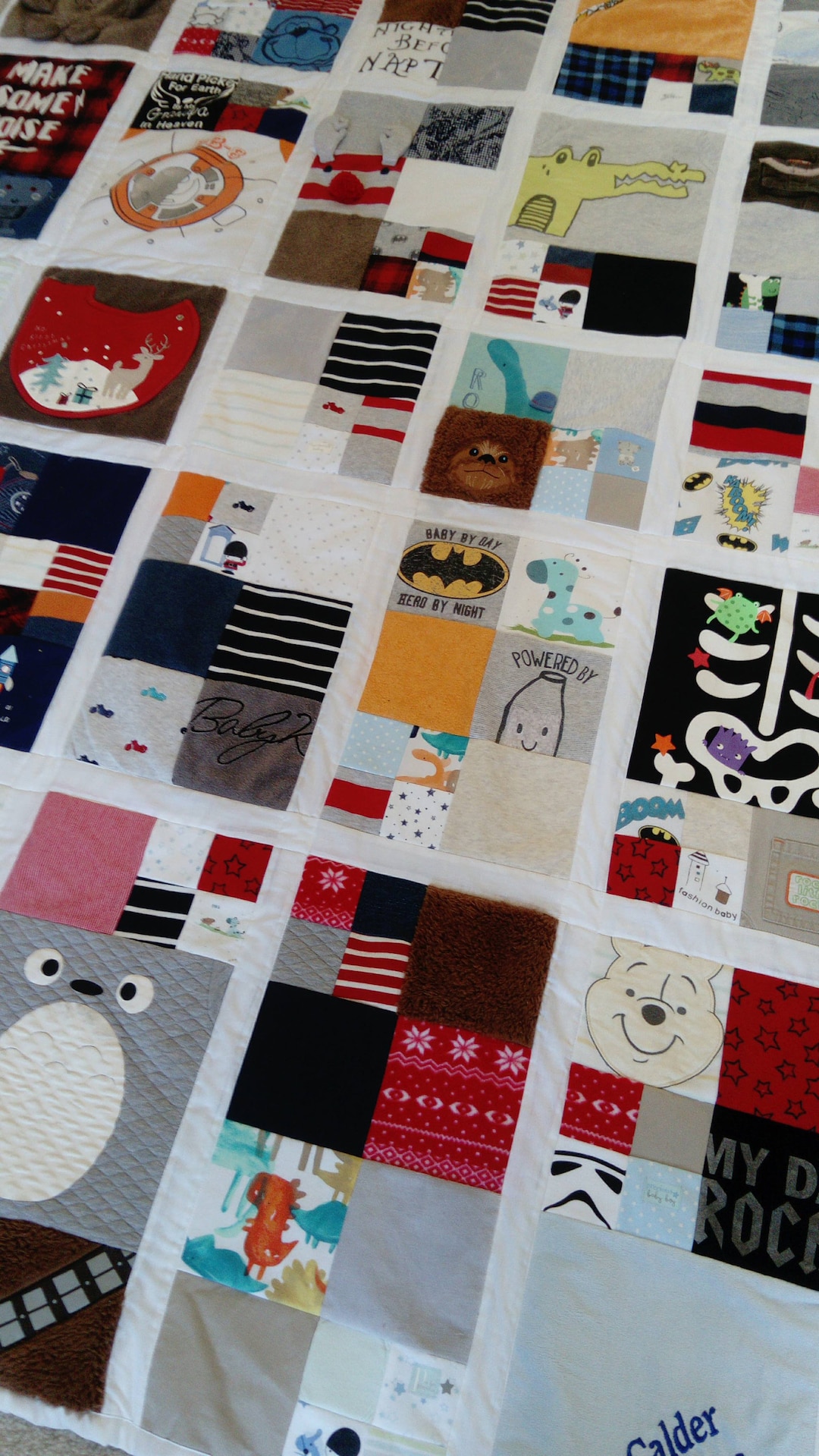 Window of Memories Quilt Pattern (PDF), Baby Clothes Quilt, Keepsake ...