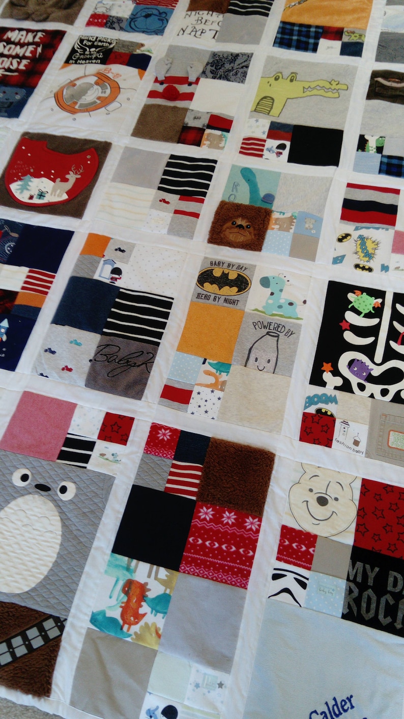 Window of Memories Quilt Pattern (PDF), Baby Clothes Quilt, Keepsake ...