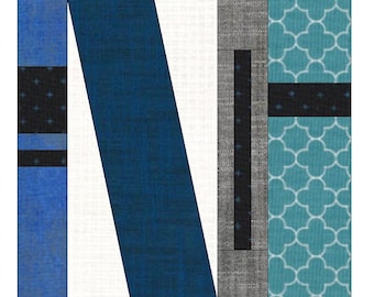 FPP Sewing Pattern - Pineapple, One-piece Block, Quilt Block Pattern ...