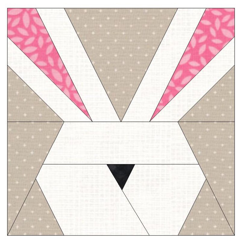 Bunny Quilt Pattern - Etsy