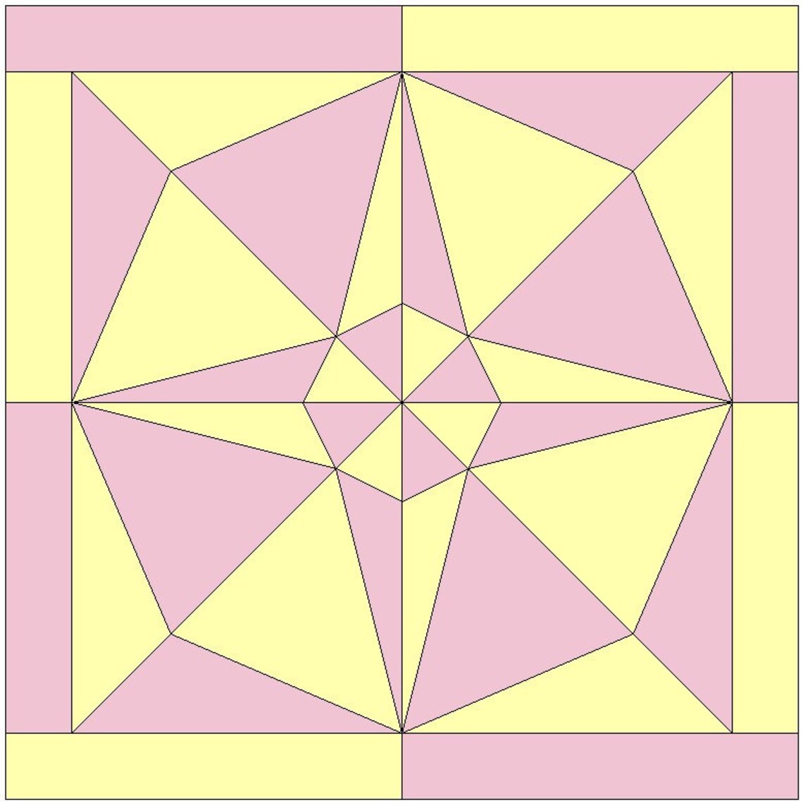 FPP Sewing Pattern Star Block, Quilt Block Pattern, Beginner Quilt ...