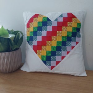 Cascade Heart Quilt Block Sewing Pattern PDF Pattern - Etsy