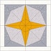 FPP Sewing Pattern - Star Block, Quilt Block Pattern, Beginner Quilt ...