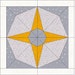 FPP Sewing Pattern - Star Block, Quilt Block Pattern, Beginner Quilt ...