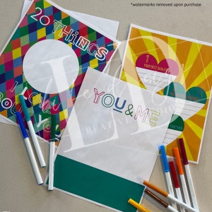 Printable Fillable Book Valentine's Day DIY Book Fill in the Blank Gift ...