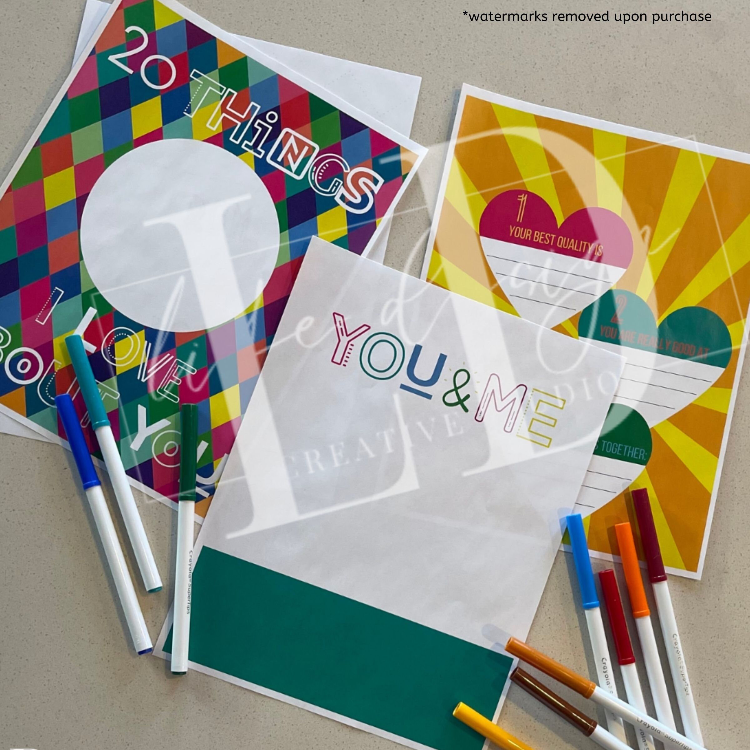 Printable Fillable Book Valentine's Day DIY Book Fill in the Blank Gift ...