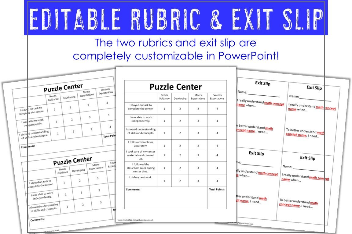 Kindergarten Math Puzzle BUNDLE - Centers, Stations, Review, Practice ...