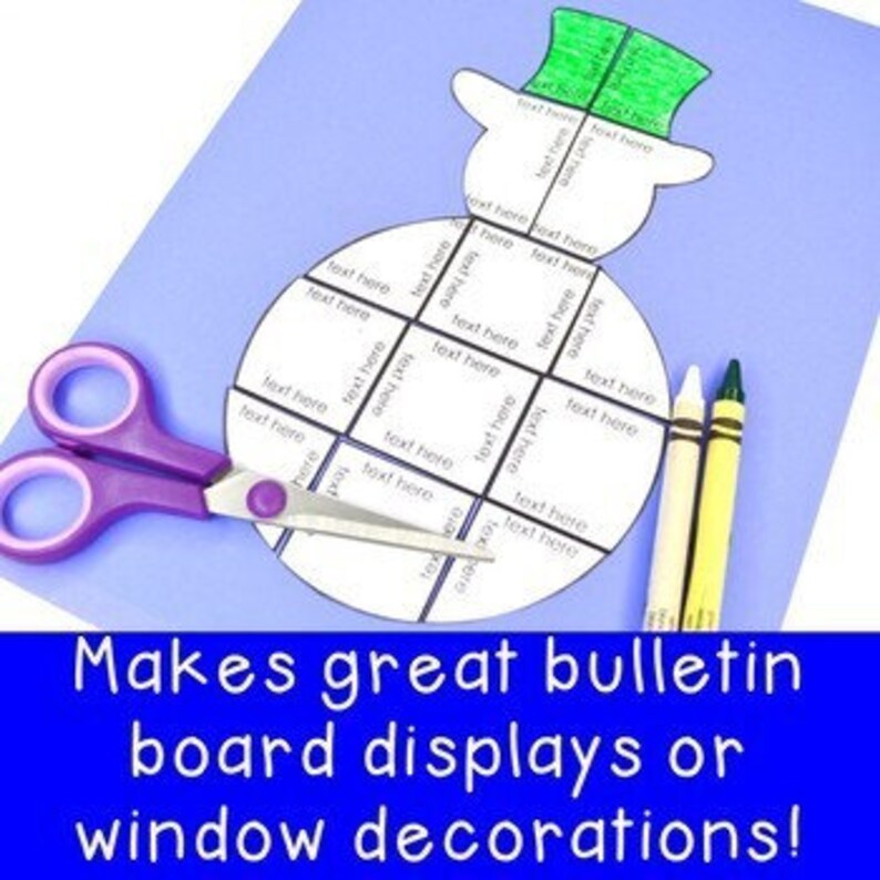 EDITABLE Snowman Puzzle Great Christmas or Winter Learning Math ...