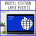 ADDITION Apple Puzzles - Use for Back to School or Fall / Autumn Review ...