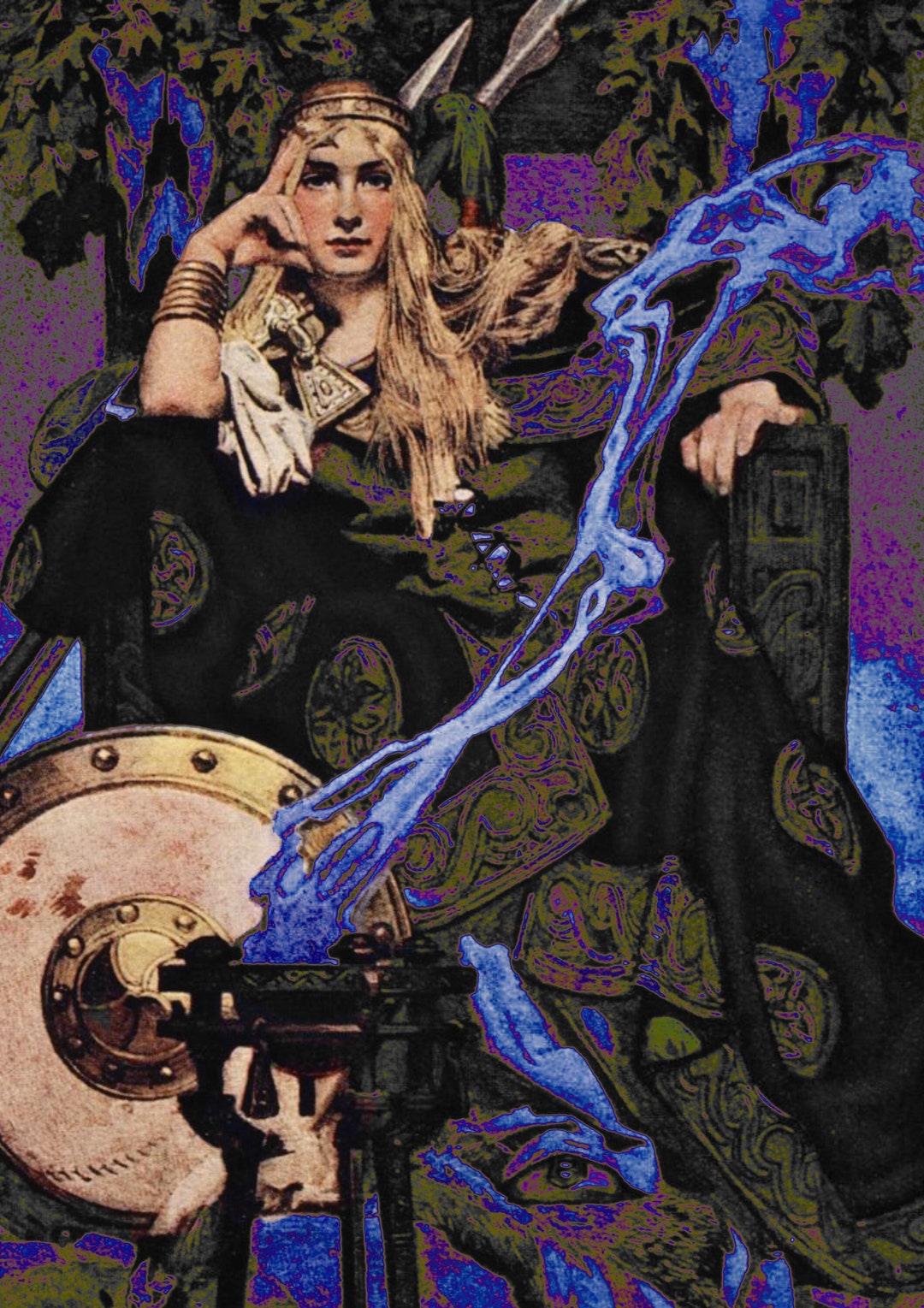 Queen Méabh From the Táin A4 Art Print - Etsy