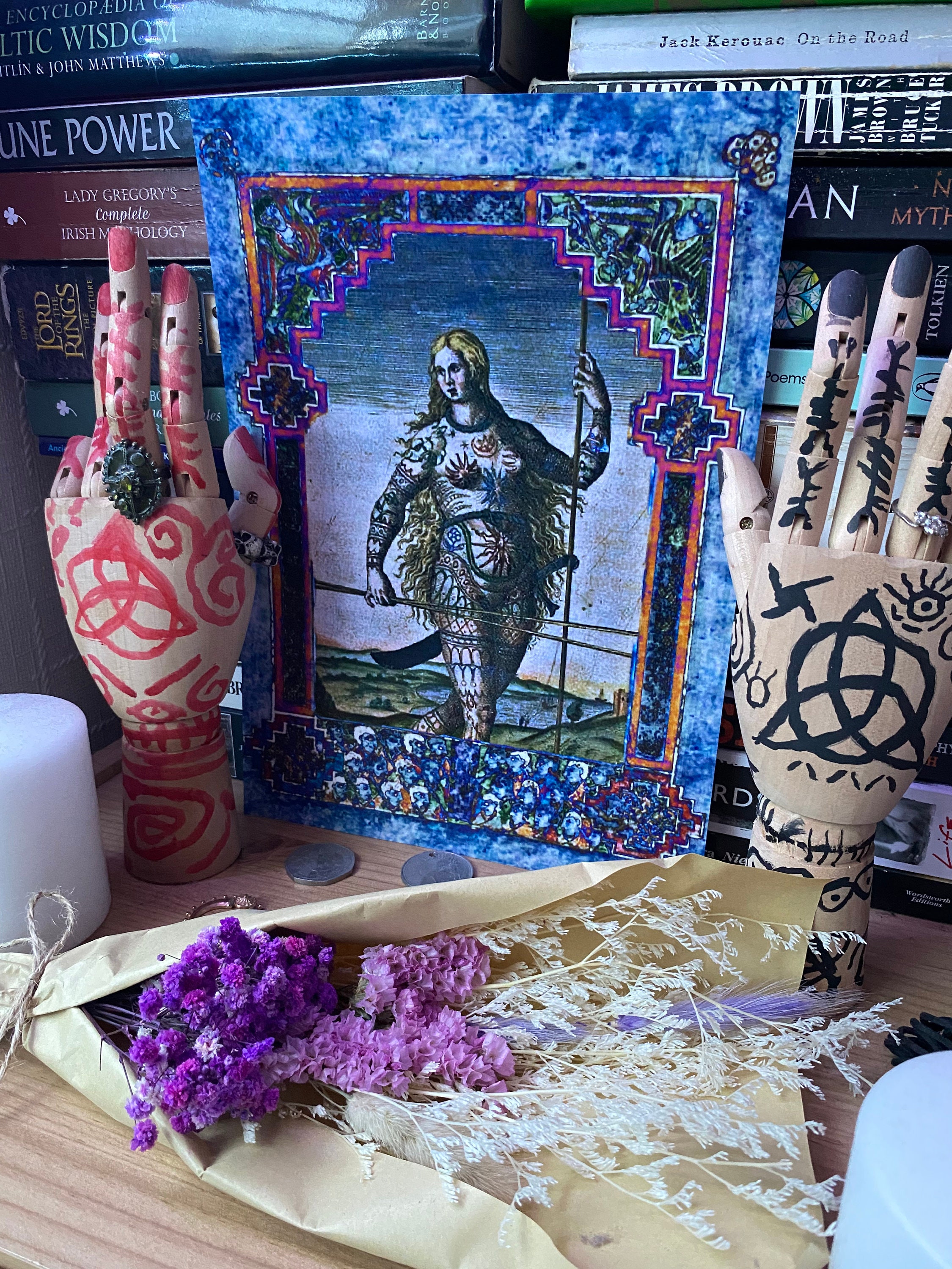 Queen Meave / Scotti Woman A4 Poster Print - Etsy Ireland