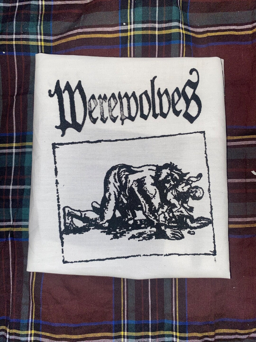 Werewolves DIY Screen Print Patch - Etsy