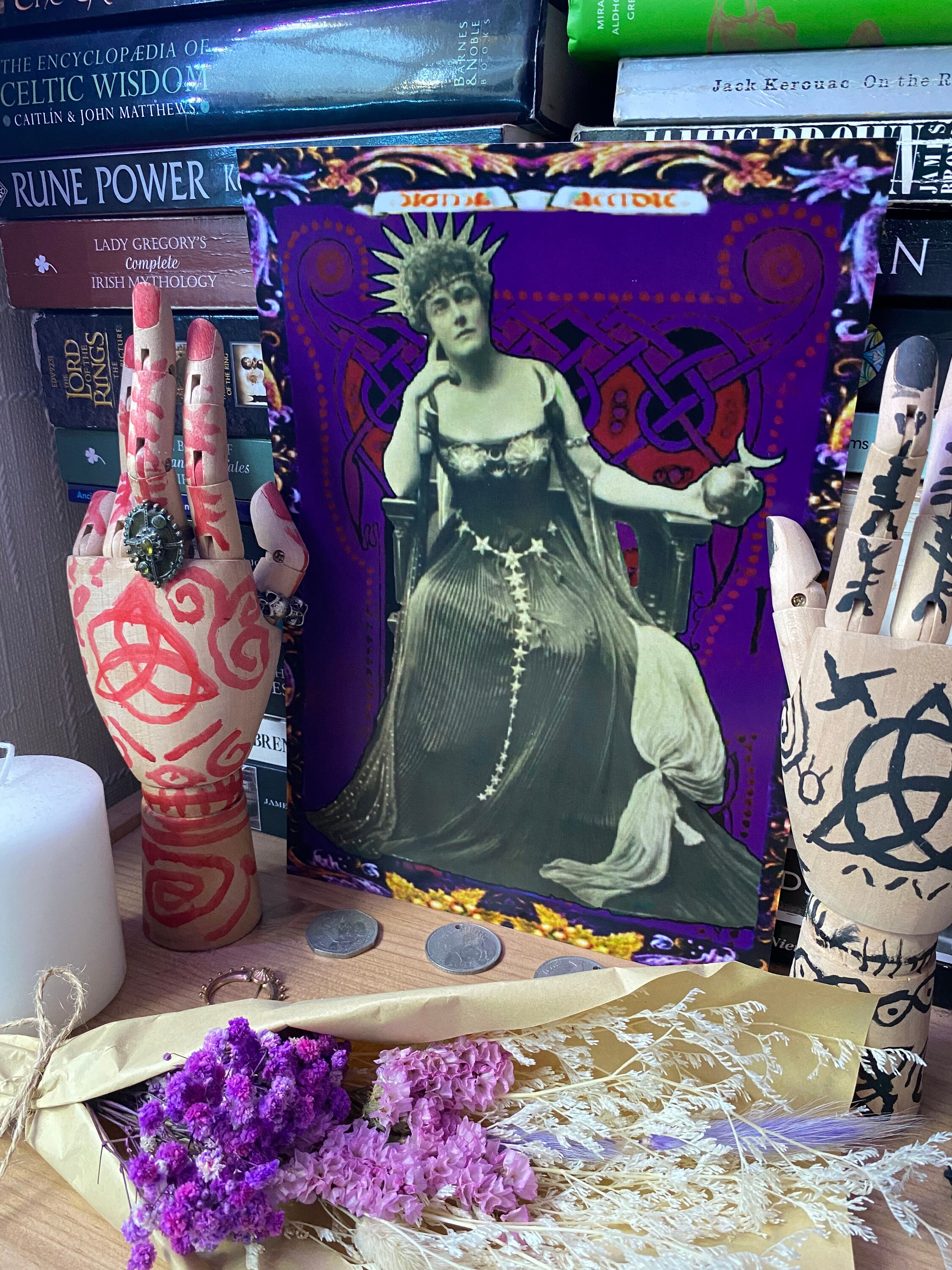 Moon Goddess A4 Poster Print - Etsy