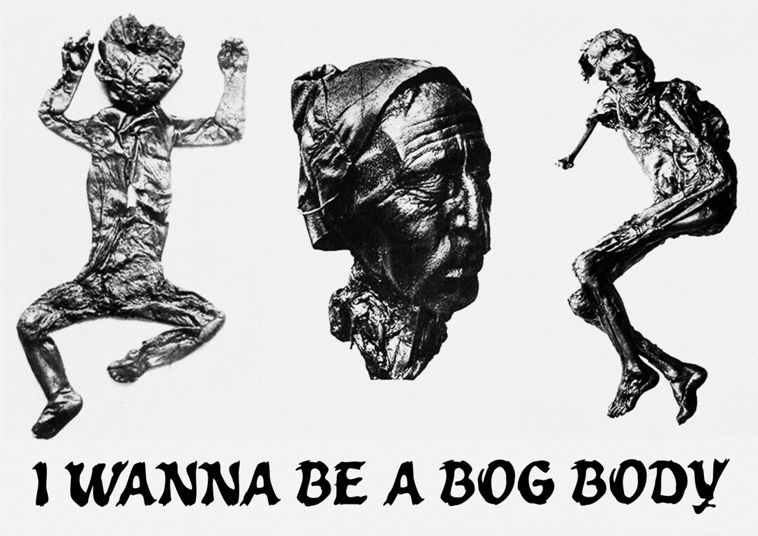 Bog Body A4 Print - Etsy