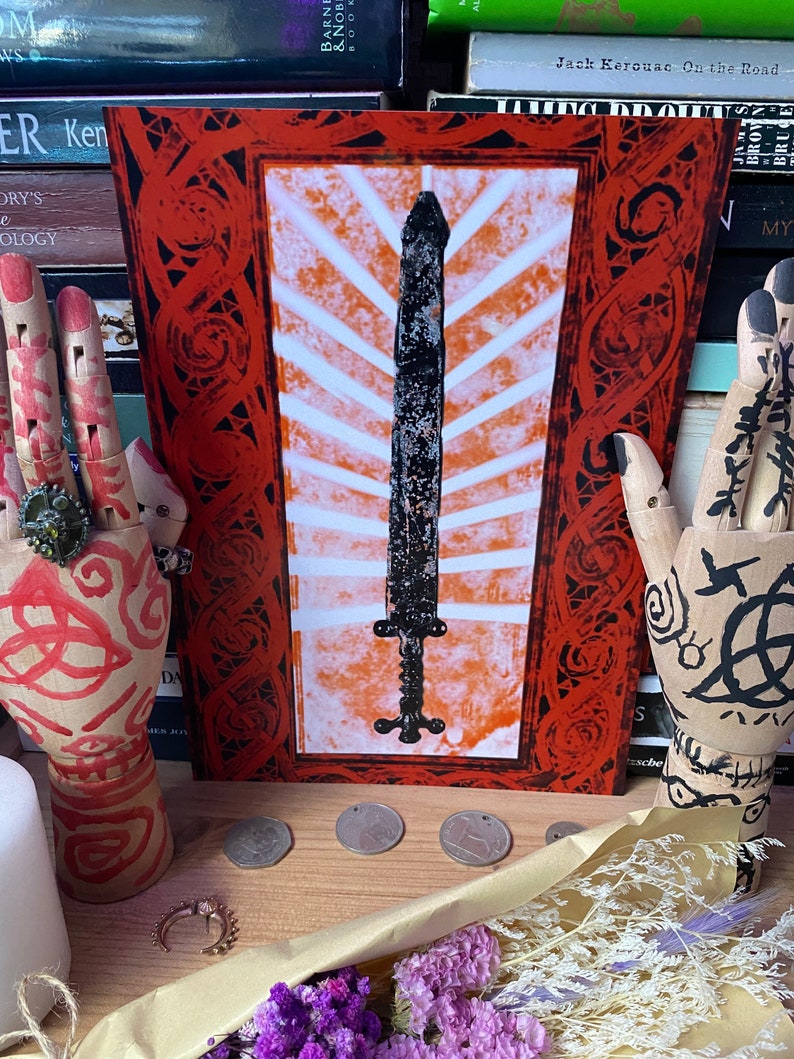 Nuada's Sword of Light A4 Poster Print - Etsy