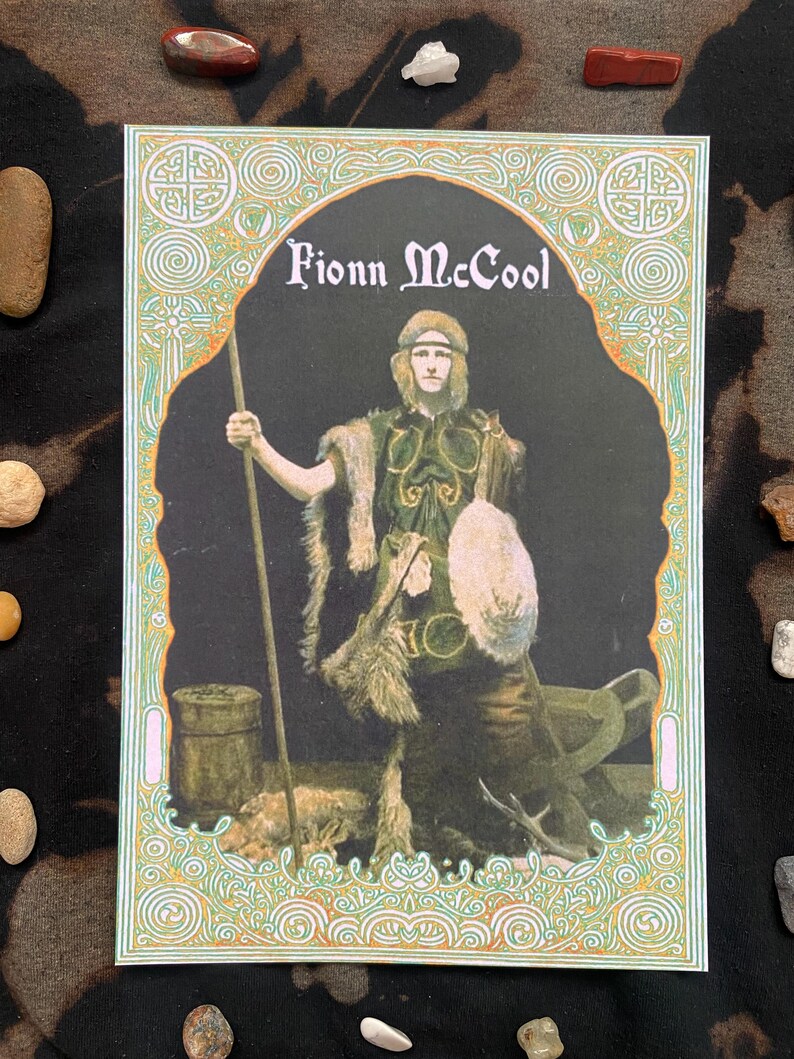 Fionn Mccool A4 Poster Print - Etsy