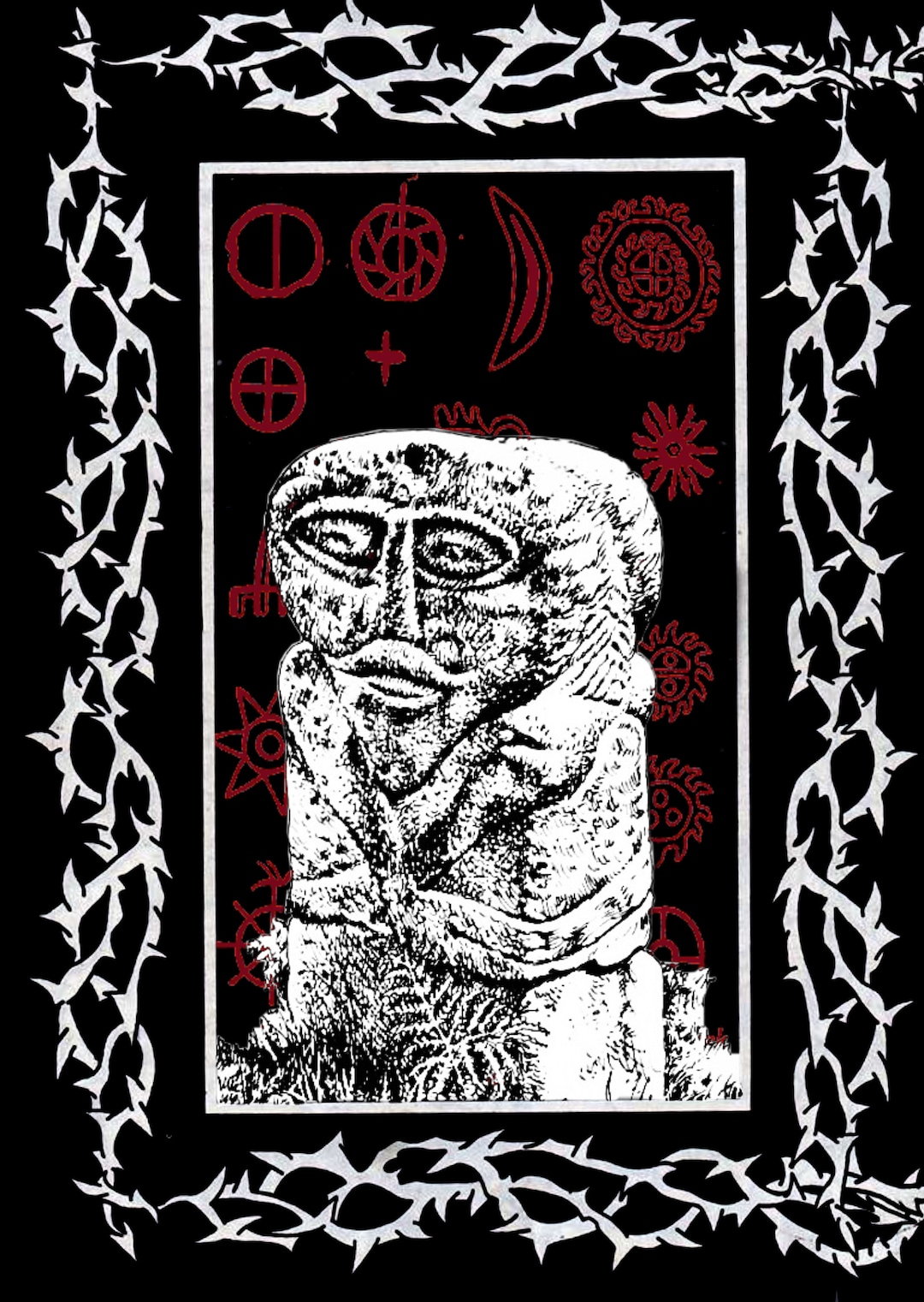 Crom Cruach Pagan God A4 Poster Print - Etsy