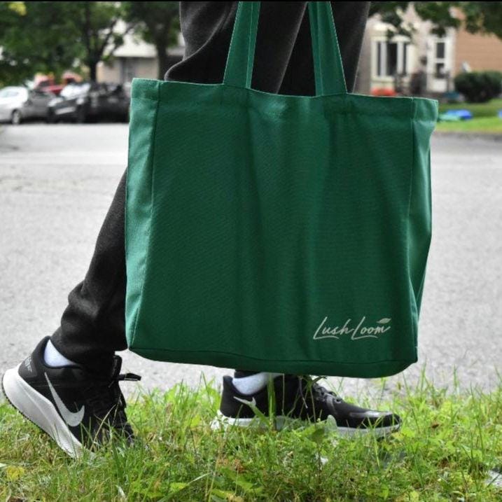 Sustainable Cotton Tote for Farmers Market and Casual Shopping ...