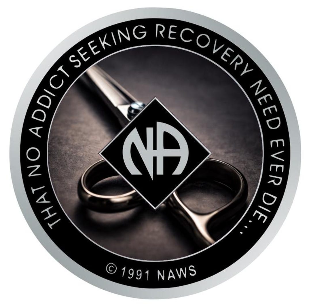 Hairdresser NA Recovery Medallion – Custom Year - Etsy
