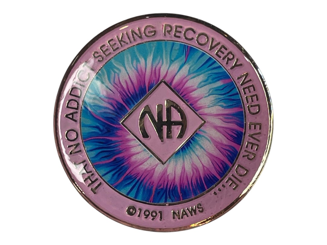 Custom 12-step Medallion | Personalized Clean Time Token | Sobriety ...