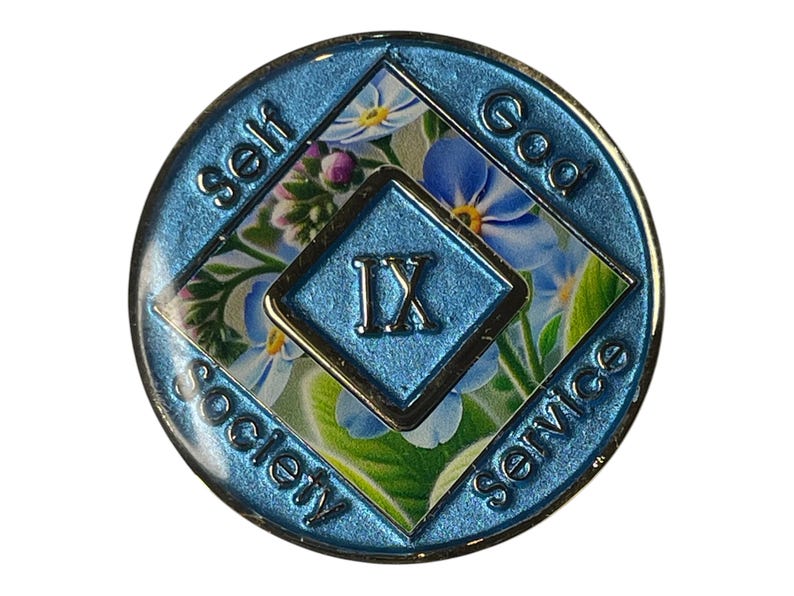 Artistic Narcotics Anonymous Medallion | Custom NA Recovery Coin ...