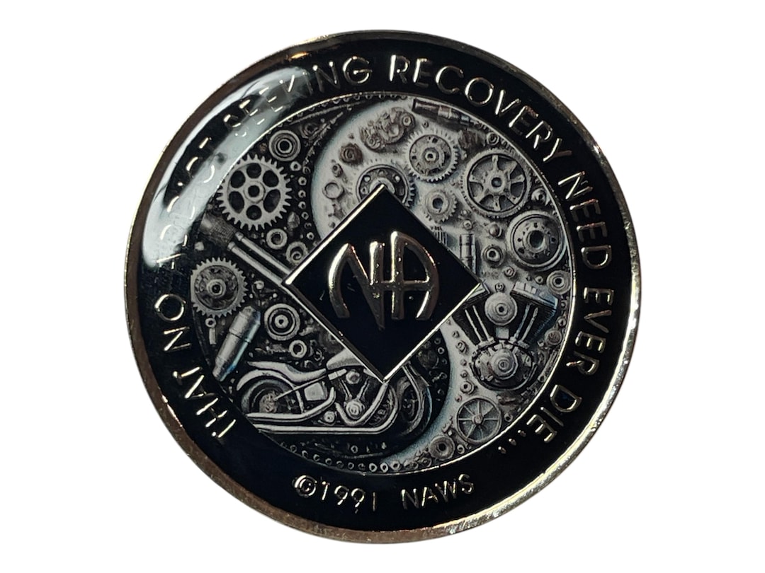 12-step Milestone Medallion - Custom Name and Date Recovery Coin for ...