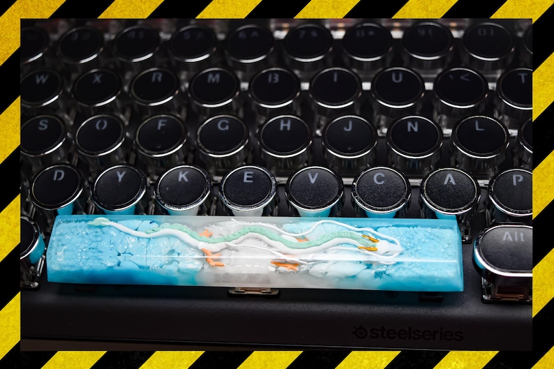 Haku Spiri.ted A.way Dragon Spacebar Keycap Artisan, Custom Spacebar ...