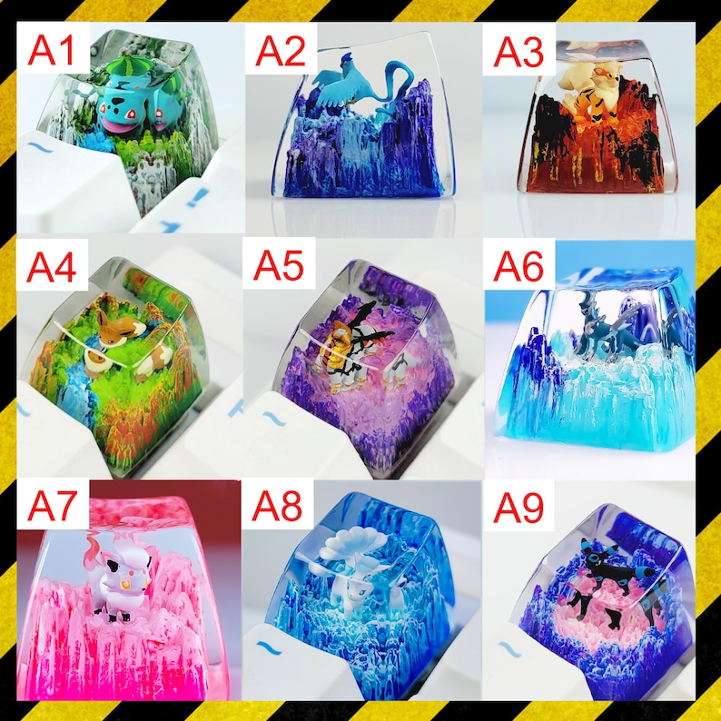 Custom Spacebar Keycap Artisan, Custom Keycap Resin, Custom Gift for ...