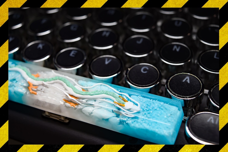 Haku Spiri.ted A.way Dragon Spacebar Keycap Artisan, Custom Spacebar ...