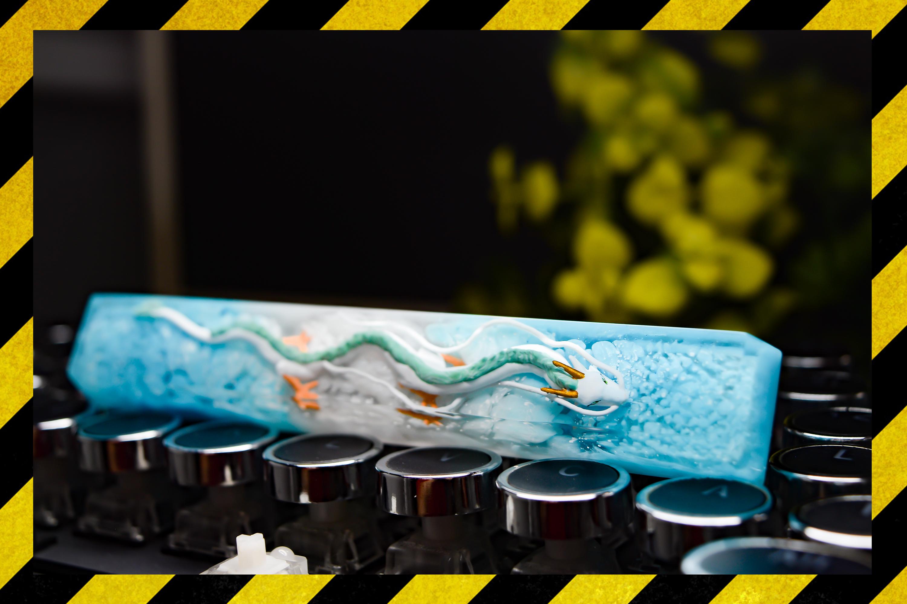 Haku Spiri.ted A.way Dragon Spacebar Keycap Artisan, Custom Spacebar ...