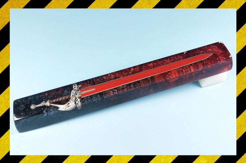 Genesis Rhapsodos Rapier Spacebar Keycap Resin, Custom Crisis Core ...