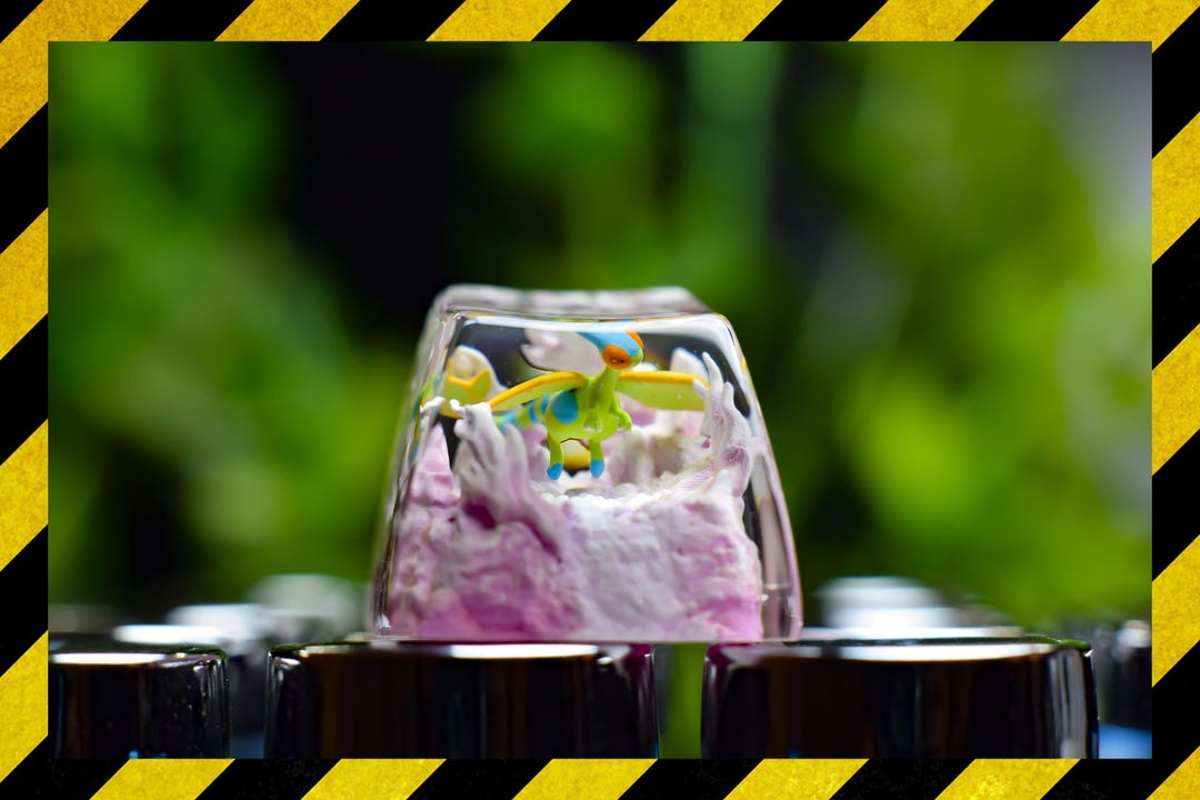 Shiny Fly.gon Keycap Resin, the Desert Spirit Custom Keycap, Birthday ...