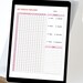 Printable Period Tracker, Monthly Period Tracker, A4 and US Letter PDF ...