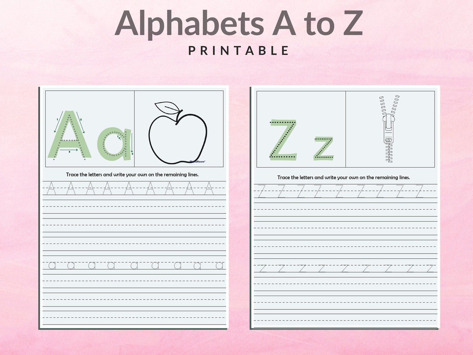 Alphabet Handwriting Practice Sheet, Printable Handwriting Worksheets ...