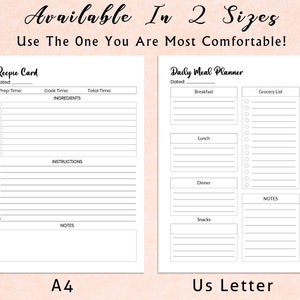 Printable Home Management Planner, Home Management Binder, Household ...