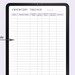Editable Inventory Log, Inventory Tracker, Product Inventory, Inventory ...