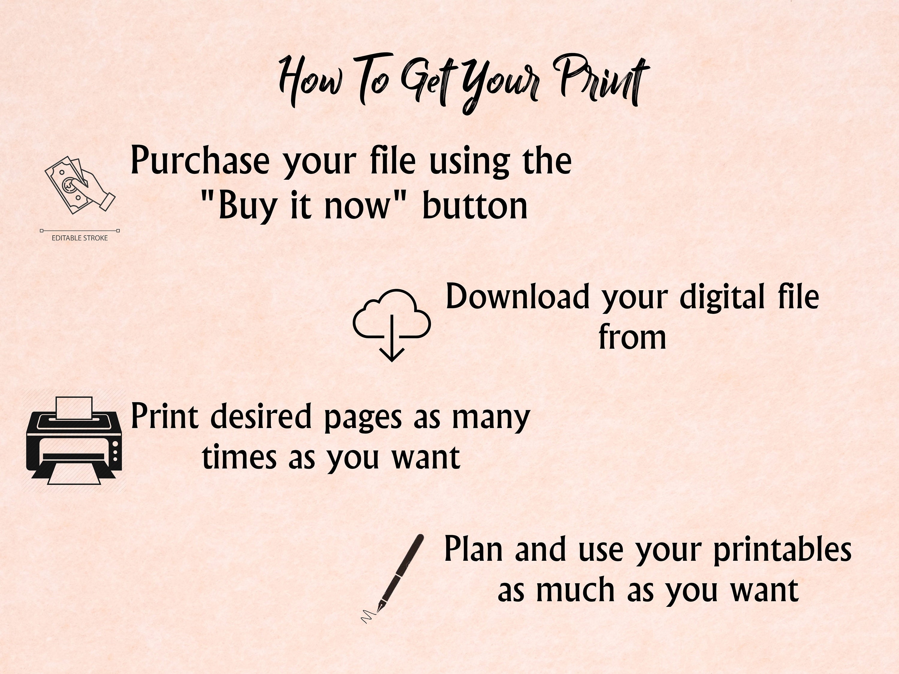 Printable Home Management Planner, Home Management Binder, Household ...