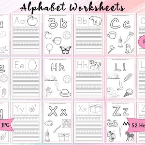 Alphabet Handwriting Practice Sheet, Printable Handwriting Worksheets ...