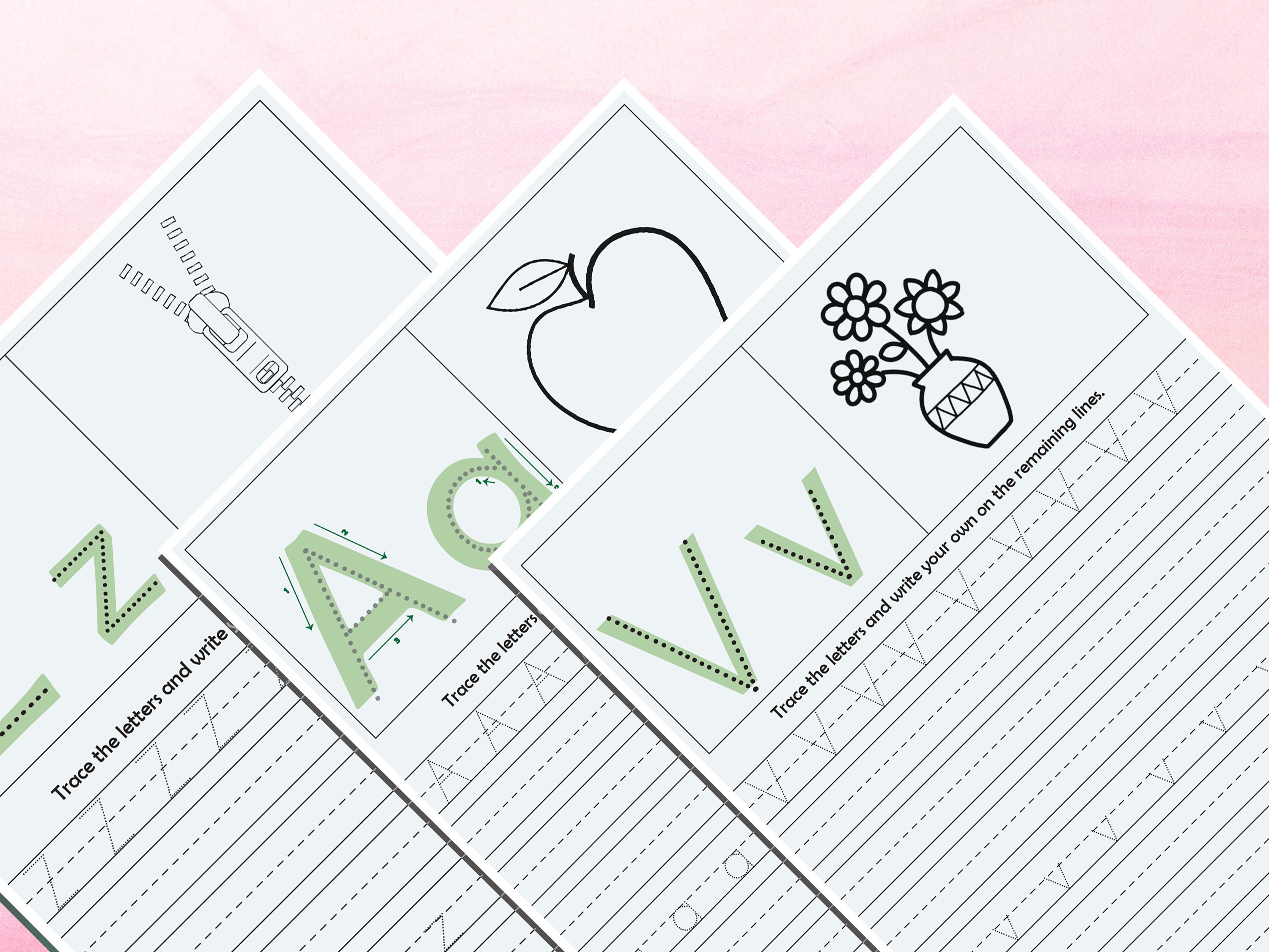 Alphabet Handwriting Practice Sheet, Printable Handwriting Worksheets ...