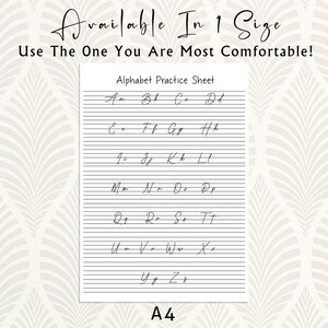 Alphabet Handwriting Practice Sheet, Printable Handwriting Worksheets ...