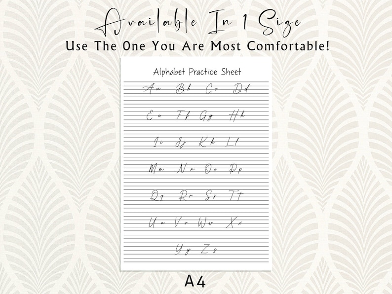Alphabet Handwriting Practice Sheet, Printable Handwriting Worksheets ...