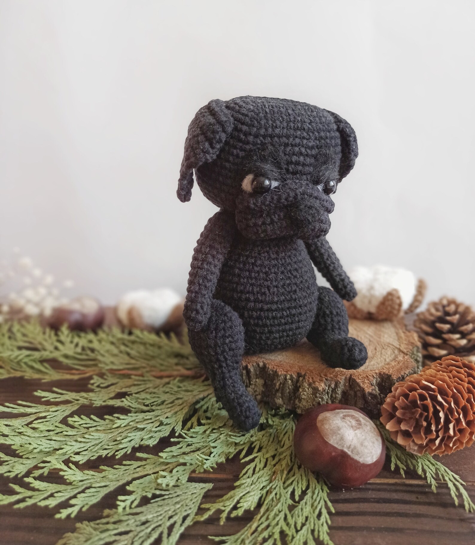 Amigurumi Pug the Puppy CROCHET PATTERN / Stuffed Frenchie Toy - Etsy