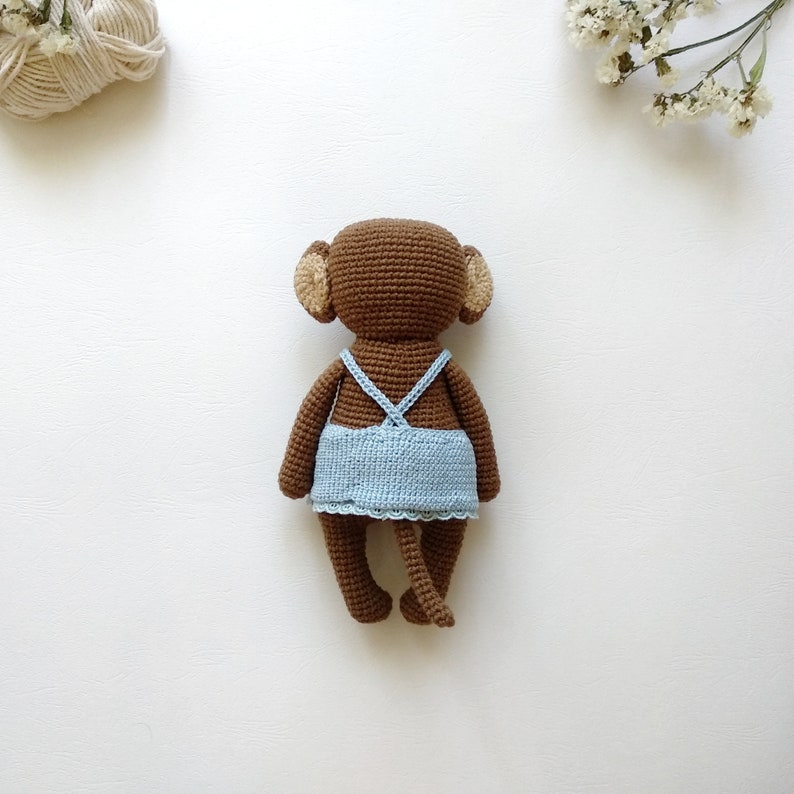 CROCHET PATTERN Monkeys Zoo Kids / Easy Amigurumi Toy to Crochet, Mini ...