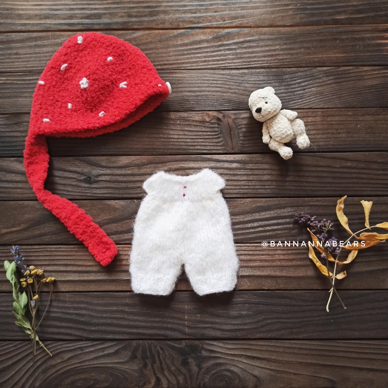 Blythe Doll CROCHET HAT PATTERN on Halloween Fly Agaric - Etsy