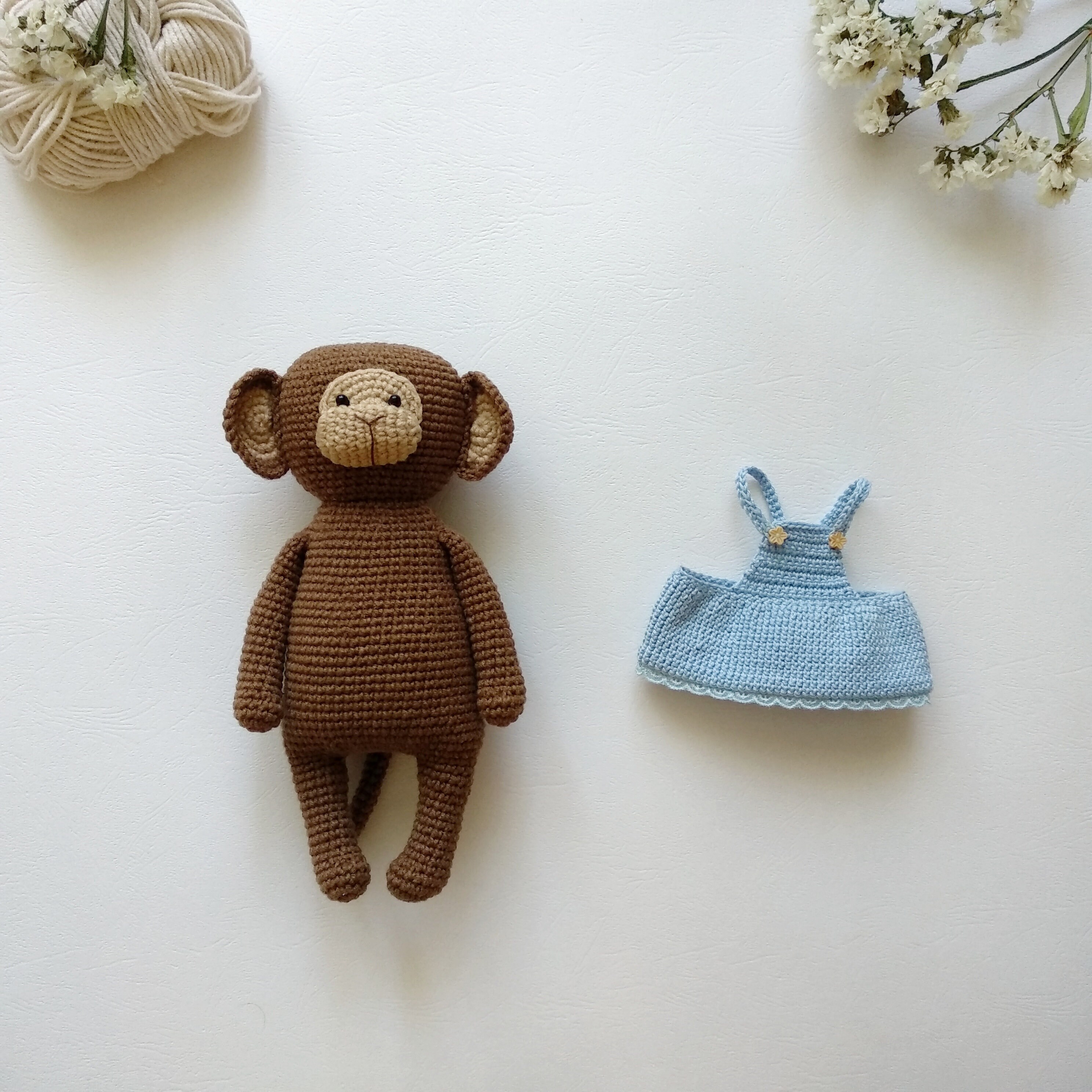 CROCHET PATTERN Monkeys Zoo Kids / Easy Amigurumi Toy to Crochet, Mini ...