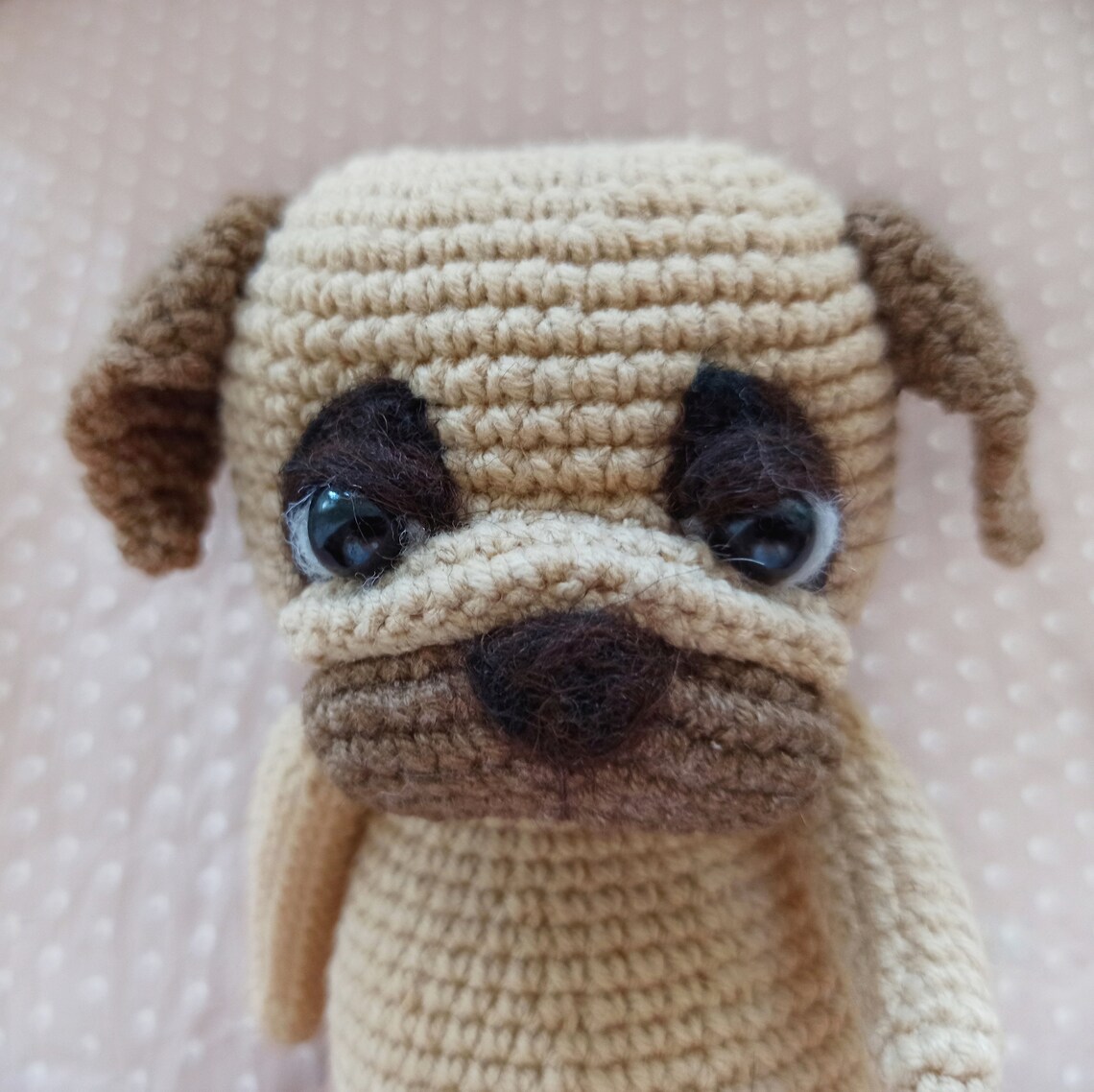 Amigurumi Pug the Puppy CROCHET PATTERN / Stuffed Frenchie Toy - Etsy